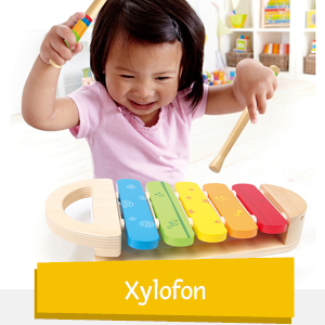 Xylofon til børn | Xylofon i træ og metal til børn i alle aldre