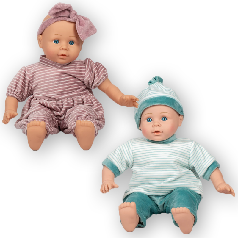 Dukke med blød krop, 40 cm fra mamamemo